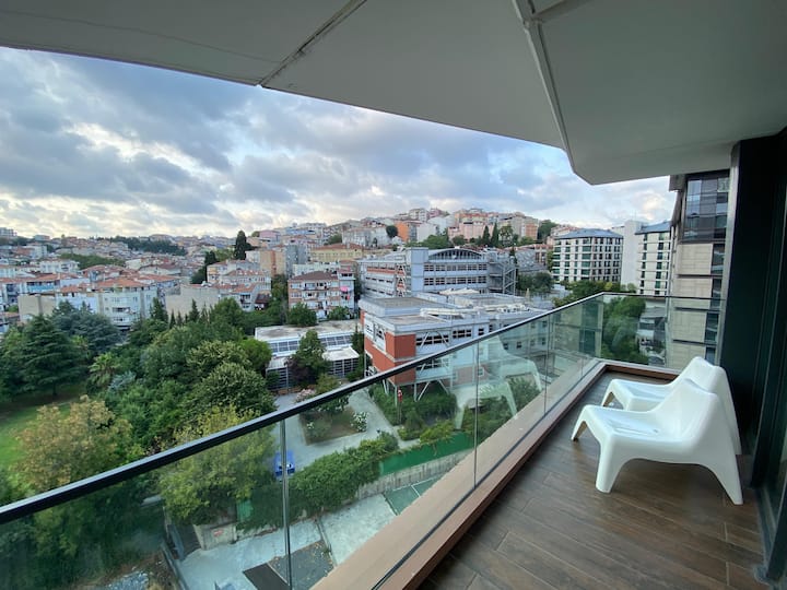 Peaceful 1 Br Apt In Beyoğlu ; Parking, Spa, Pool - İstanbul