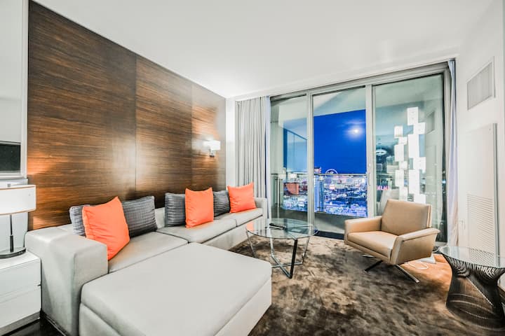 Tg34 Studio Avec Vue Sur Le Strip  Balcon  Pas De Frais De Séjour - Las Vegas, NV