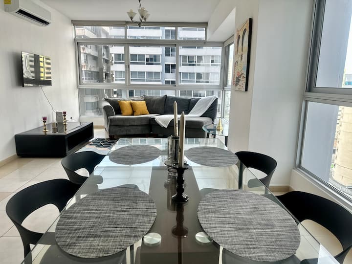 Apartamento 2rec 2baños Pool+gym - Panama City