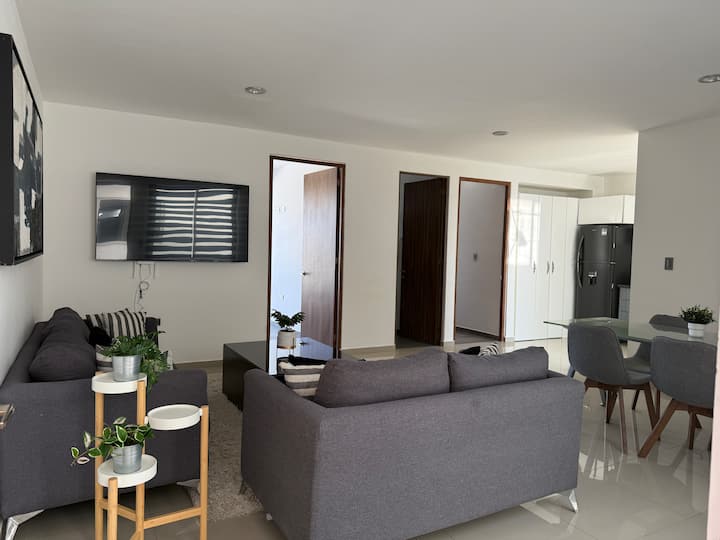 Departamento Privado, Completo Y Cómodo - Puebla