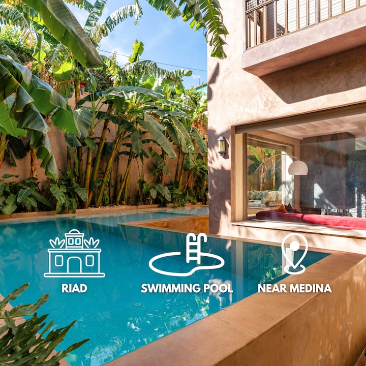 Riad 7 Chambres | Medina, Free Parking, Piscine - Marrakech