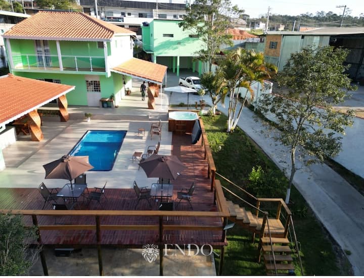 Refúgio A 5 Min Do Centro / Ar Cond. - Ibiúna