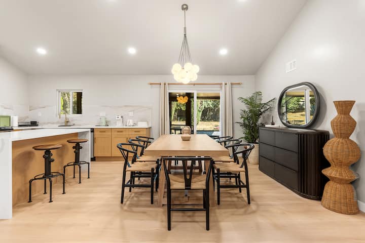 * *La Puente 3br|chill Home Vibes - 唐尼