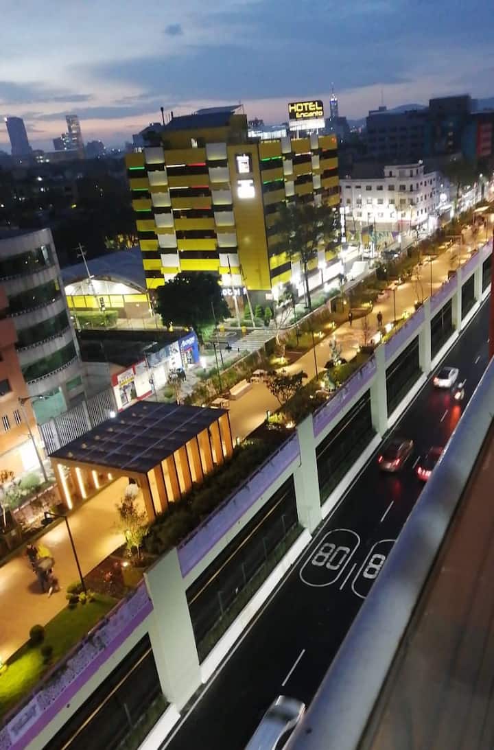 Apto With City&floating Garden Viewbyc. Histórico - Mexico City