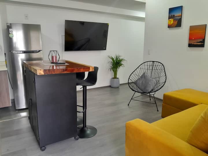 Apto With City View By C. Histórico &Popular Areas - Mexico City