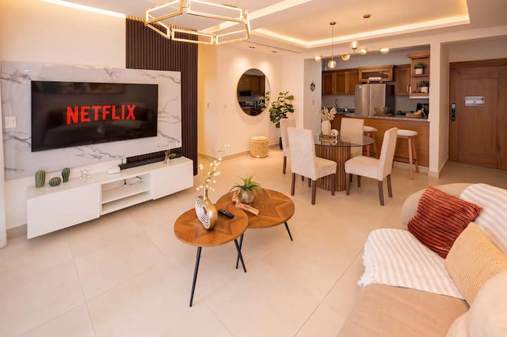 Unplug & Relax: 3br Apt With Pool & Gym, 5* Rated - Dominican Republic