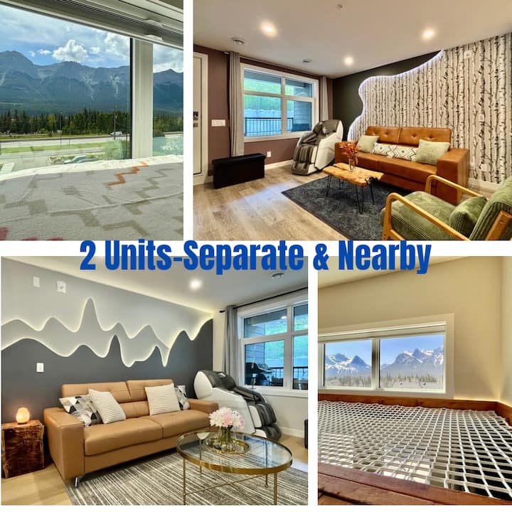 2 Units Near Banff | Sleeps 20 | Mountain Views - Banff