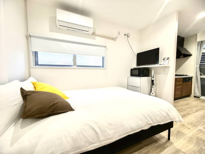 9-min To Nippori｜cozy Room For 2｜spacious Bathroom - Asakusa
