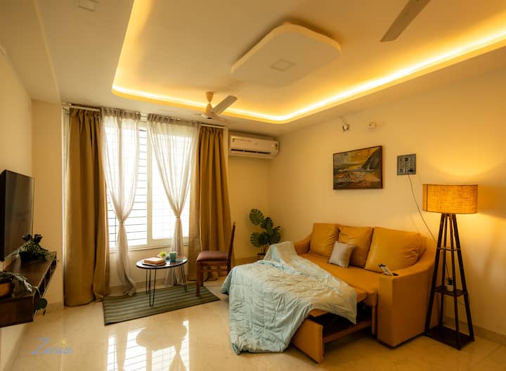 Khopri Zenia Lakeside : 2 Bhk: Aria, Awais, Hoppa! - Mumbai