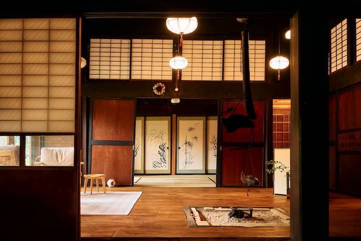囲炉裏のある築110年の古民家『おておて亭』 【1日1組様限定】 - Ina