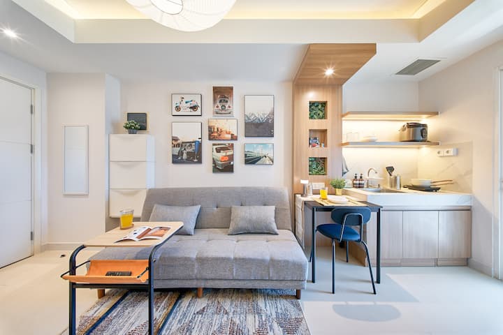 Pangrango Atelier | 2br Japandi Apartment | Unpar - Bandung