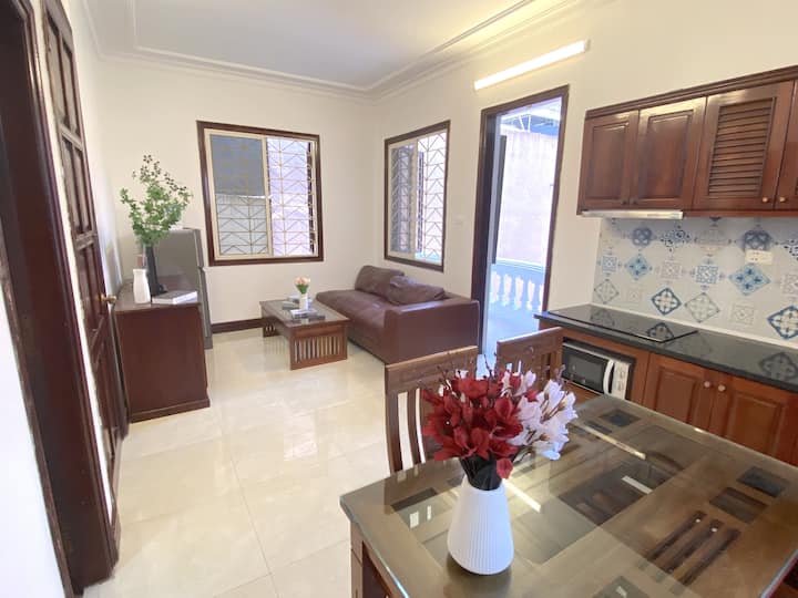 1br Apartment Ngọc Hà 43m² - Near Hcm Mausoleum 3f - Hanoi