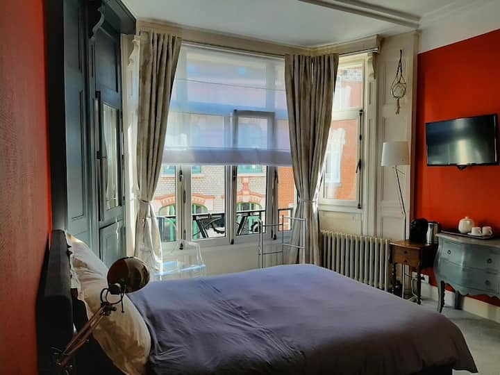 [La Villa 30] Chambre "Vieux-lille" Entrée Privée - Lille