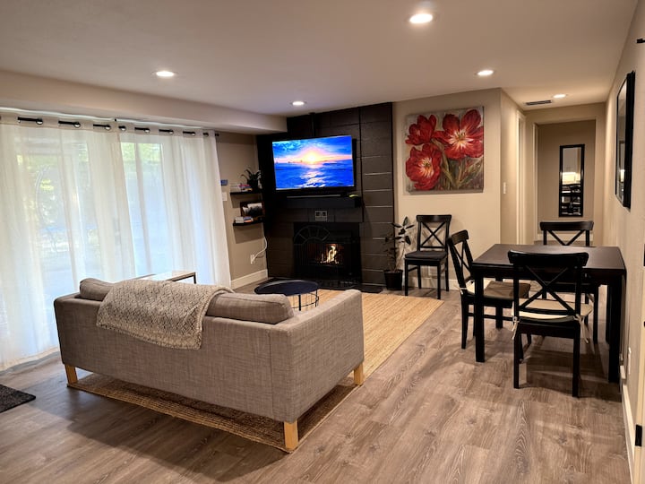 Nurse/family/wfh Friendly. Fireplace Evenings! - Bellevue, WA