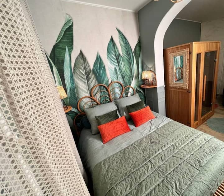Chambre Privative Sauna/jacuzzi - Amiens