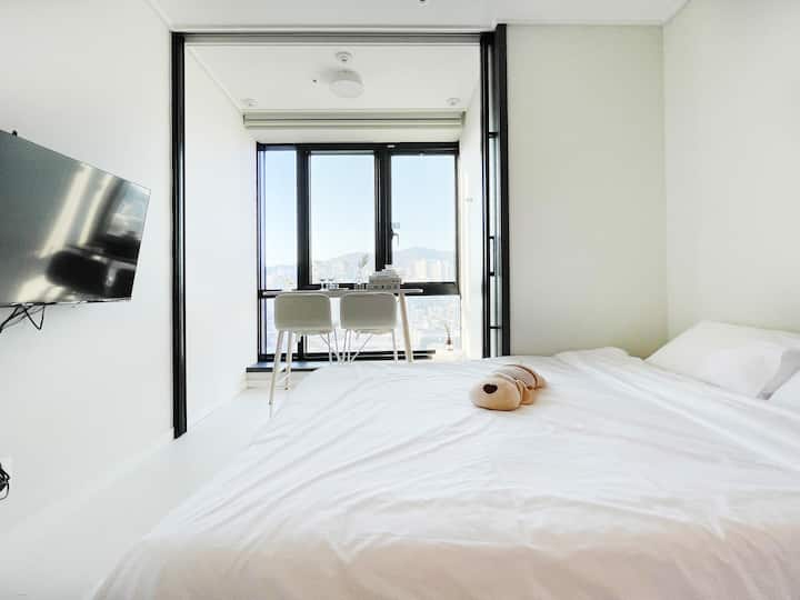 #Mz Stay#트루엘센트럴#서면역# 풀옵션#장기숙박 - Pusan