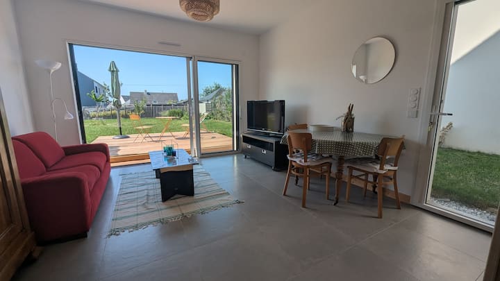 Logement Port-blanc Plage à 500m - Larmor-Baden