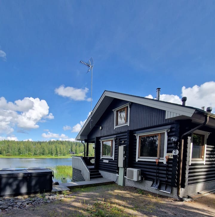 Cozy Lakeside Cabin Near Ski Slopes - Finlande