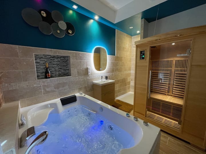 Suite Jacuzzi, Sauna Et Massages - Fontainebleau