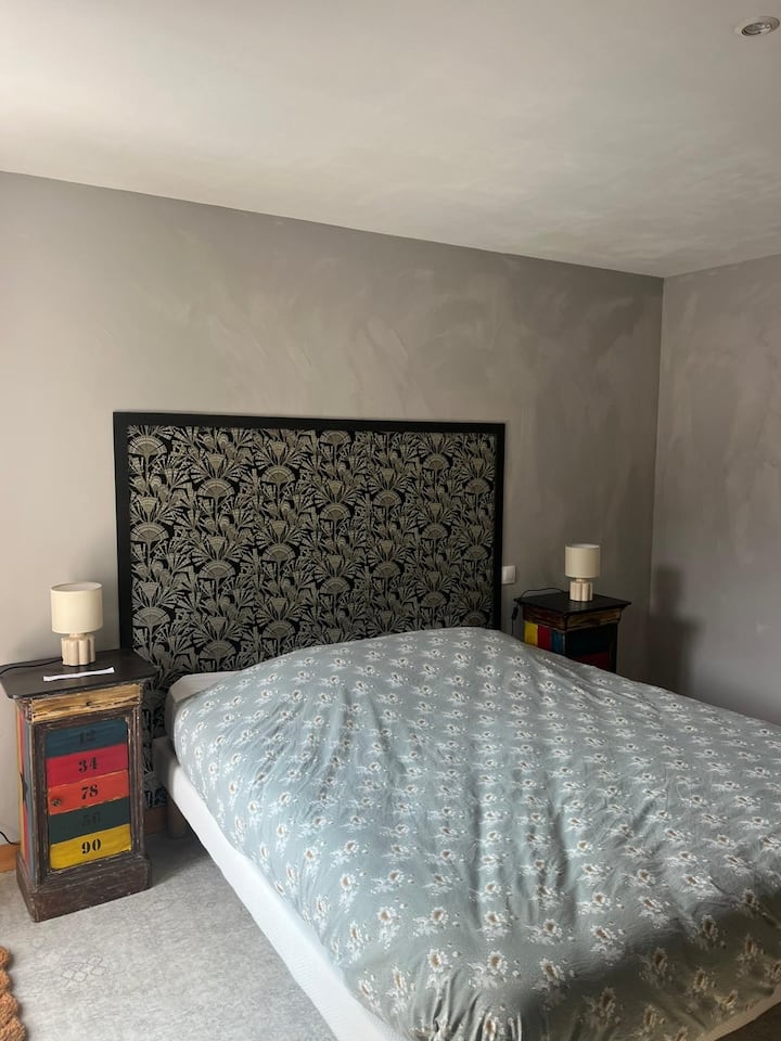 Chambre Spacieuse Vue Piscine - Granville