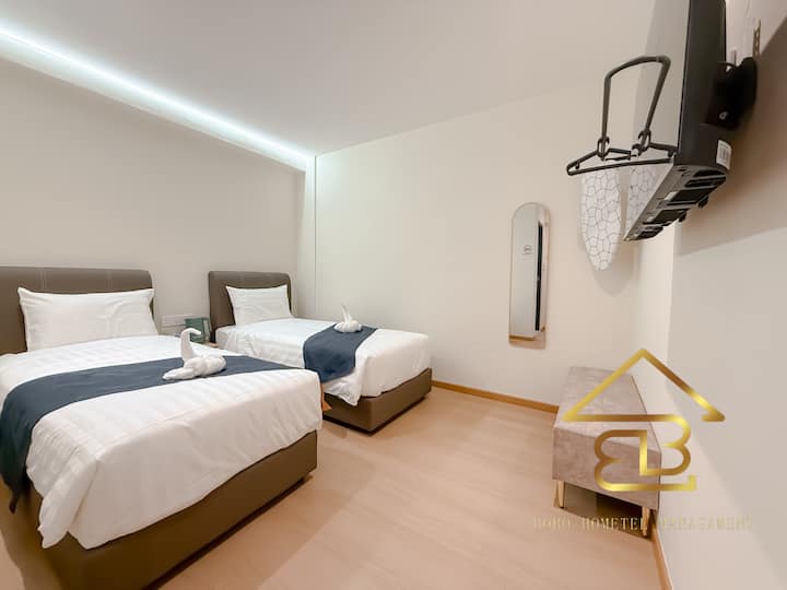 Private Twin Room + Bathroom @ Ipoh Town Tv&wifi - Ipoh