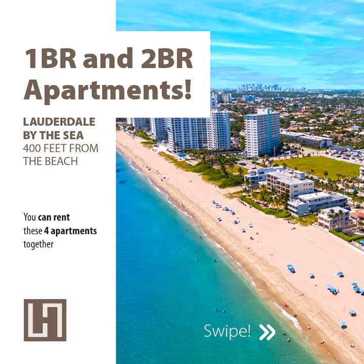 Cozy 2br Apt Near Beach Prime Location - Lauderdale-by-the-Sea, FL