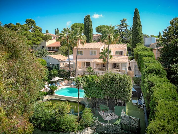Frgk "Luxury Villa In Antibes – Heated Pool Spa" - Cannes
