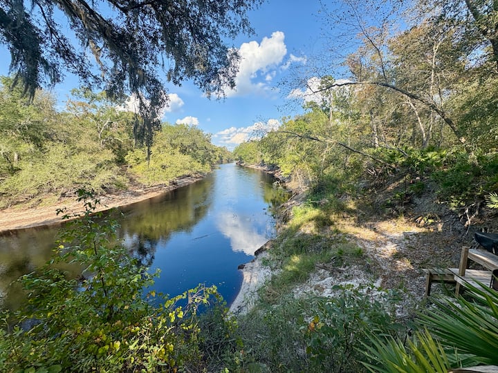 Luxury Riverside Escape On The Suwannee - Stephen Foster Folk Culture Center State Park, White Springs