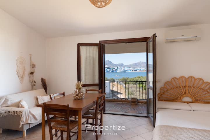 Studio Boho By Propertize - Sea View Olbia - Olbia