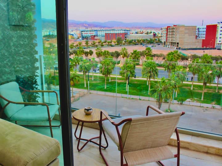 Modern Agadir Bay Apt With Pool And Parking - Agadir
