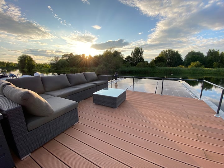 Luxuriöses Hausboot Mit Sauna & Beiboot - Werder (Havel)