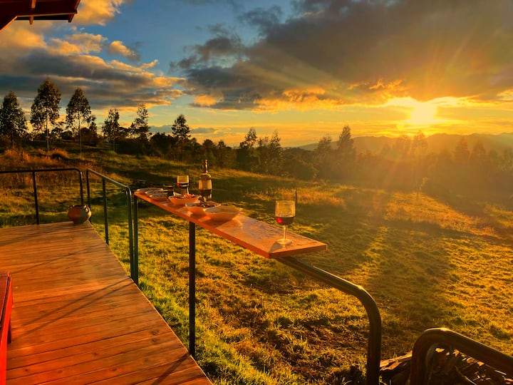 Refugio Alto Andino · Cabane Dans Le Páramo - La Calera