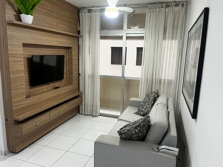 Apartamento 2 Quartos Na Av. Don Pedro I - Enseada - Guarujá