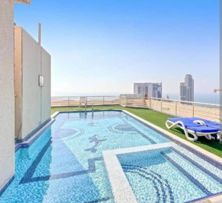 Upgraded Sea-view 1br Dubai Marina, Walk Metro/jbr - Dubai Marina