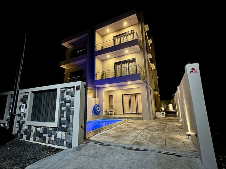 Sarz Villa - Mont Choisy, 3 Chambres, Piscine - Mauritius