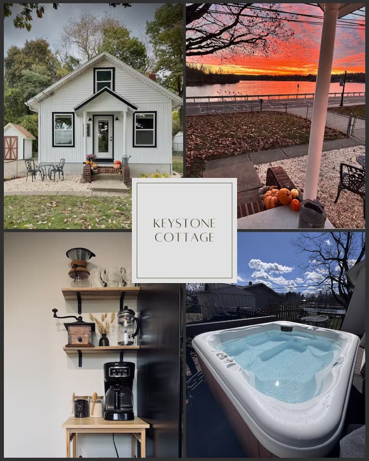 Hot Tub, Lake View, Walk To Lake, Dog Fenced Yard - Portage Lakes, OH