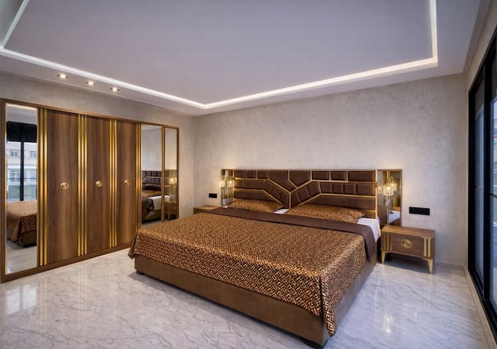 New Modern Apartment With Terrace & Ocean View - Nador