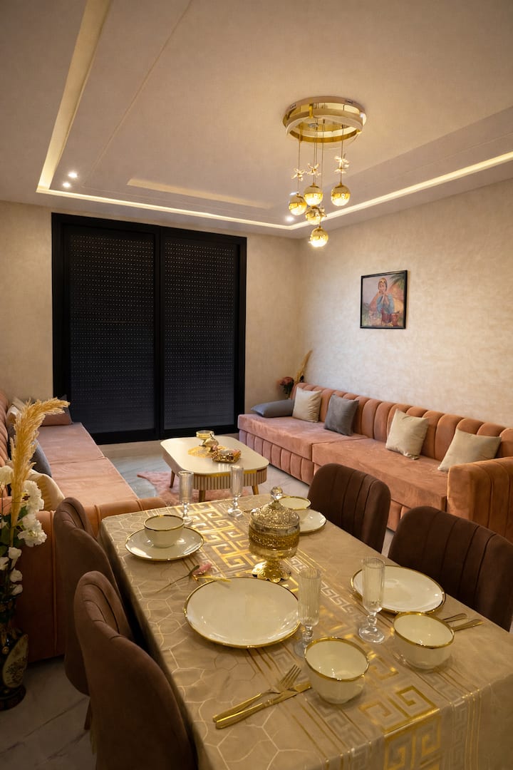 New Modern Apartment With Terrace & Ocean View - Nador