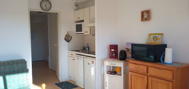 *Nouveau* T2 Balcon, Parking Privé & Accès Plage - Jard-sur-Mer