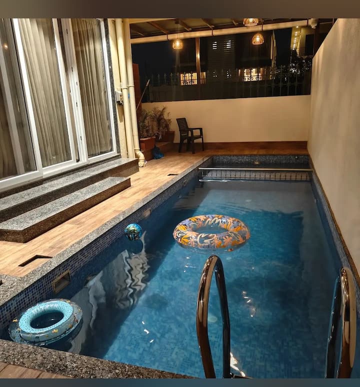 3bhk Villa -Private Pool Stay - Nashik