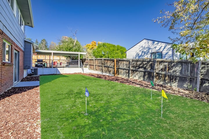 Hot Tub, Games + Putting Green | 15 Min Denver - Westminster, CO