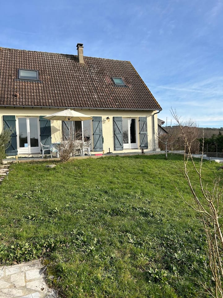 Maison 8 Pers. Forêt & Jardin – 5 Min Auxerre - Auxerre