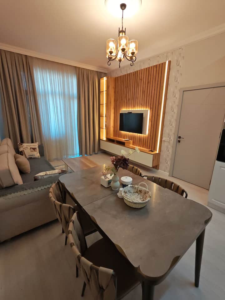 Modern 1br Apartment Central Baku •Netflix & Wi-fi - Bakú