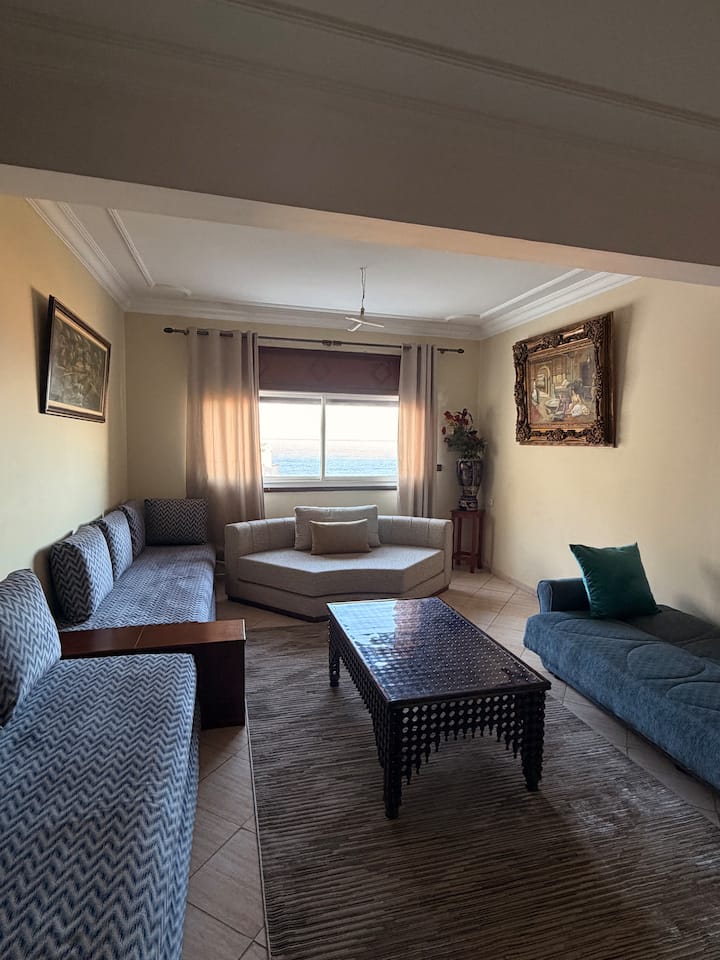 Appartement Entier Vue Sur Mer - Rabat