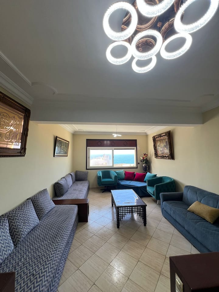 Appartement Entier Vue Sur Mer - Rabat