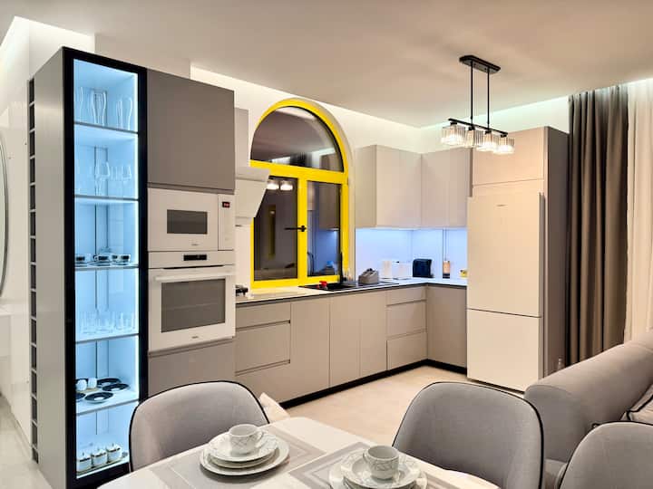 The Penthouse Santorini Residence Drymades Dhermi - Dhërmi