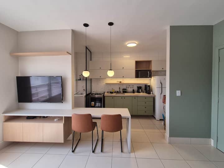 Apt Próx Pq. Mãe Bonifácia, Cama Queen E Garagem. - Cuiabá