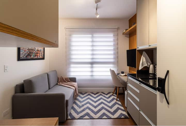 Ap Moderno 1 Quarto Com Garagem - Curitiba