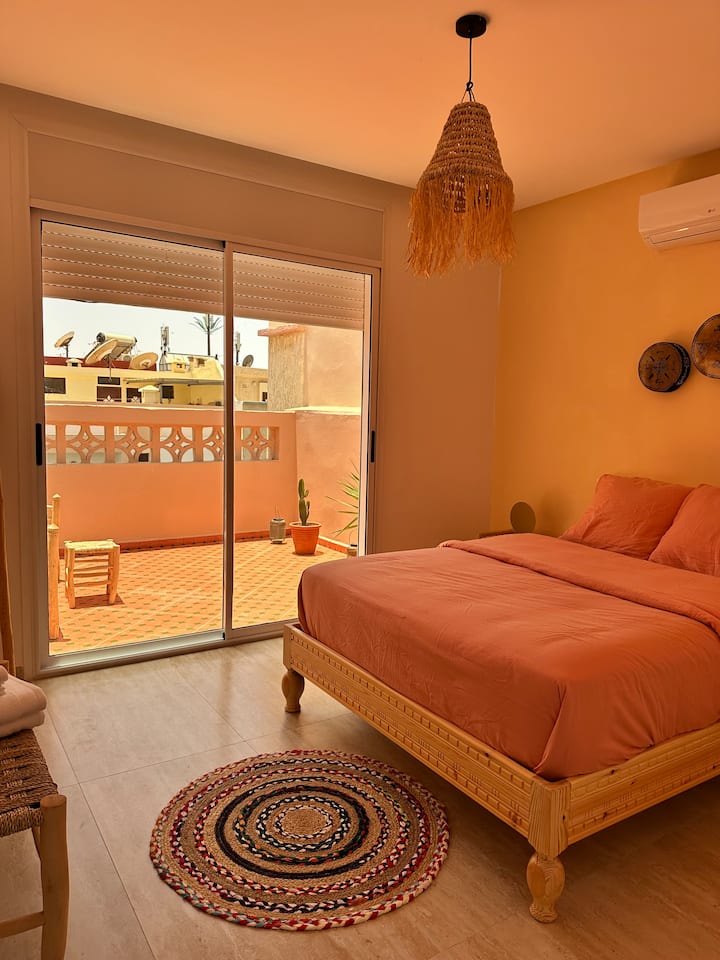 Terrasse Privée • Wi-fi • Appartement Calme - Agadir