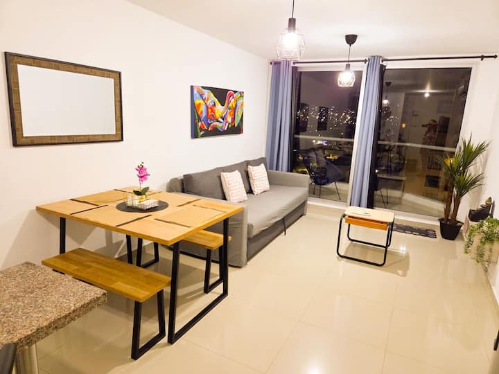 Acogedor Apto Vista, Piscina A/c Y Wifi Sin Limite - Santa Marta, Colombia